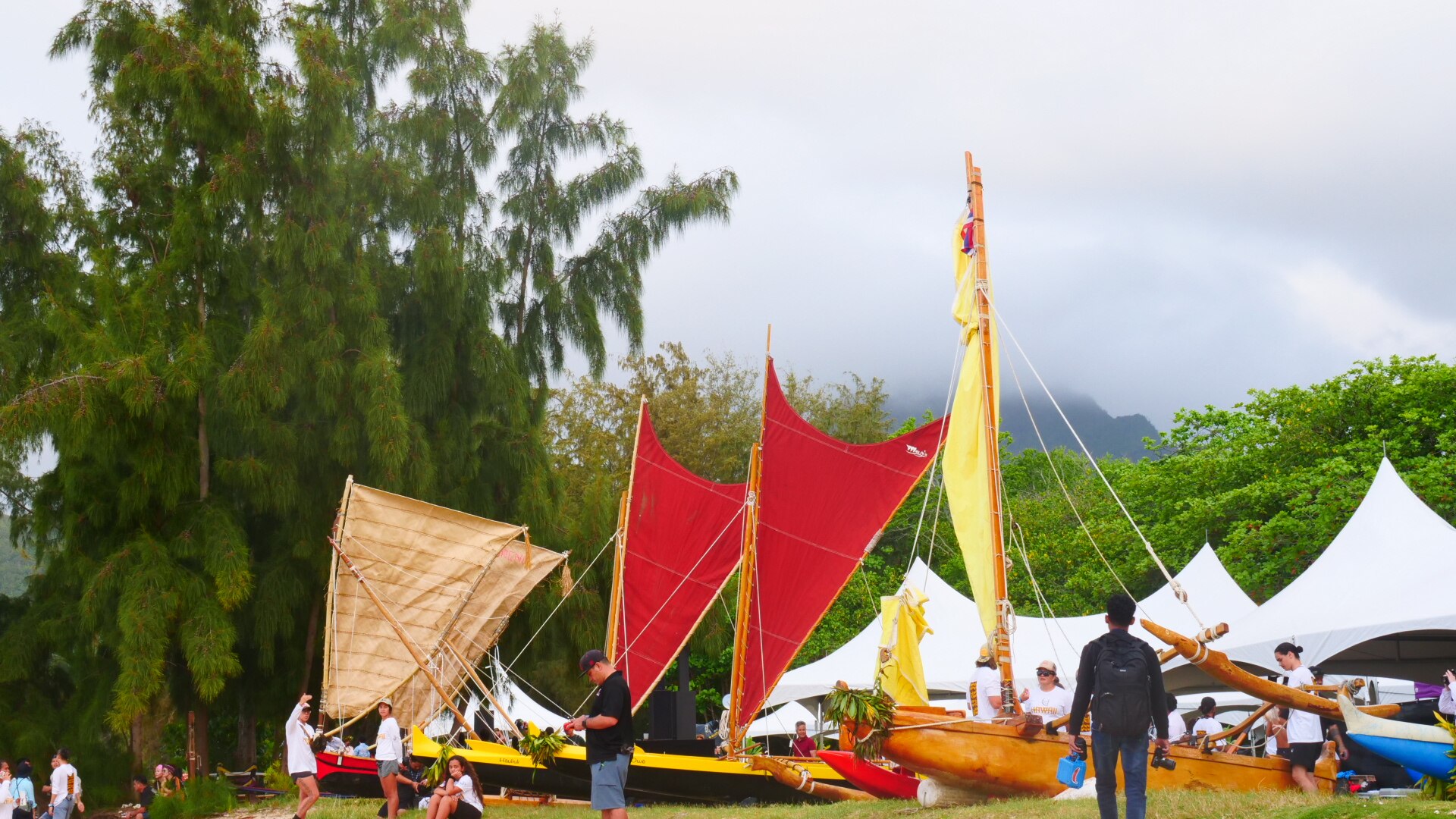 Ahead of FestPAC, wa'a from across the Pacific sail into Hawai'i in nod ...
