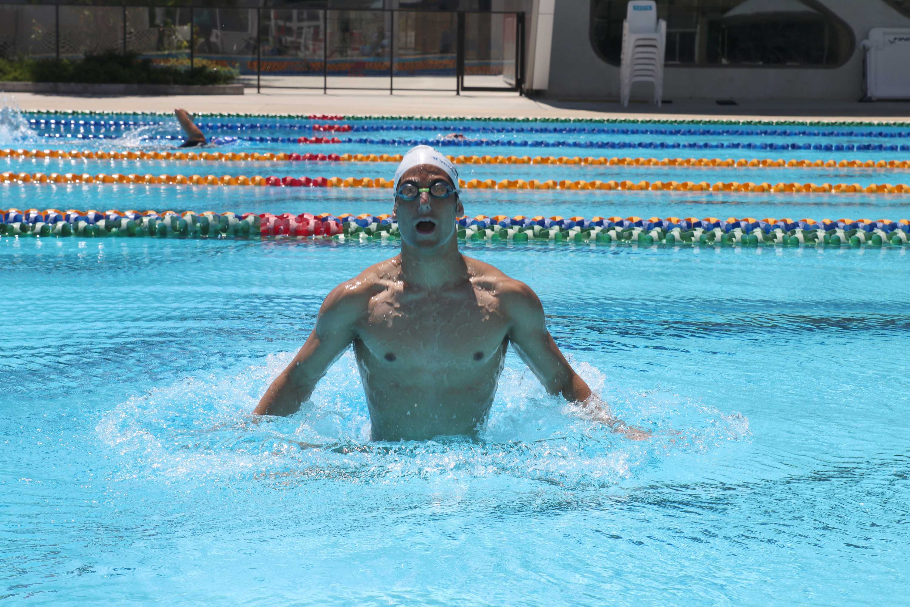 Synchronised swimming may be dominated by women, but Ethan Calleja is ...
