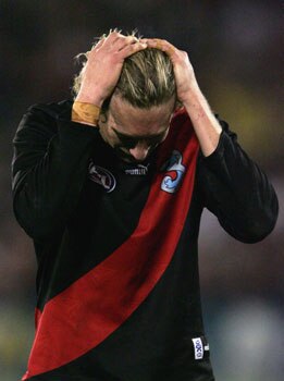 Hird injury heaps more misery on Bombers - ABC News
