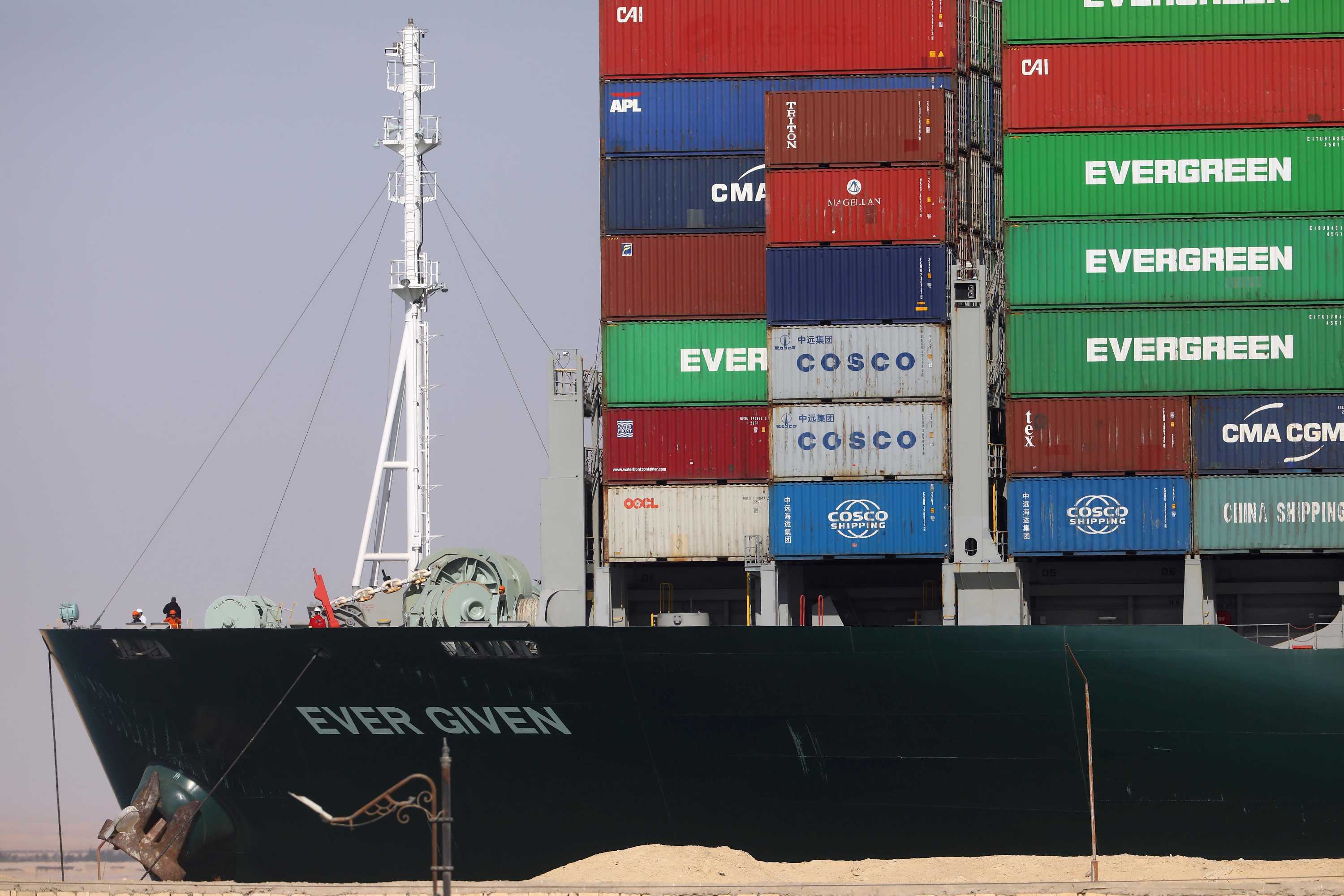Ever Given container ship freed from Suez Canal after compensation deal ...