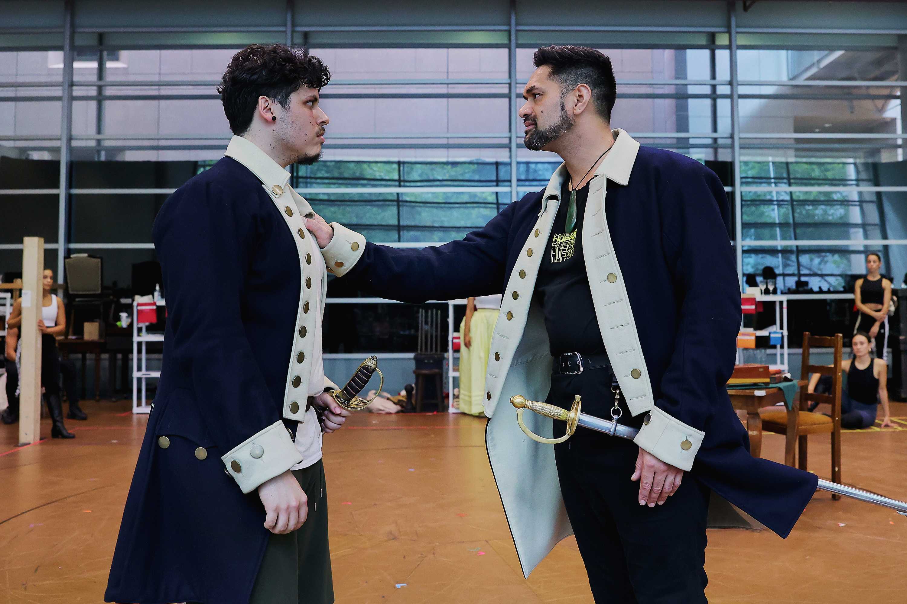 Lin-Manuel Miranda and the Australian stars of Hamilton the Musical on ...