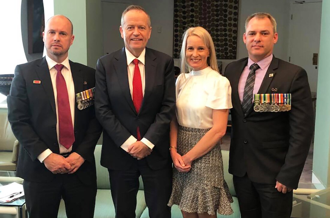 Peter Dutton meets retired soldier, but still no go on humanitarian ...