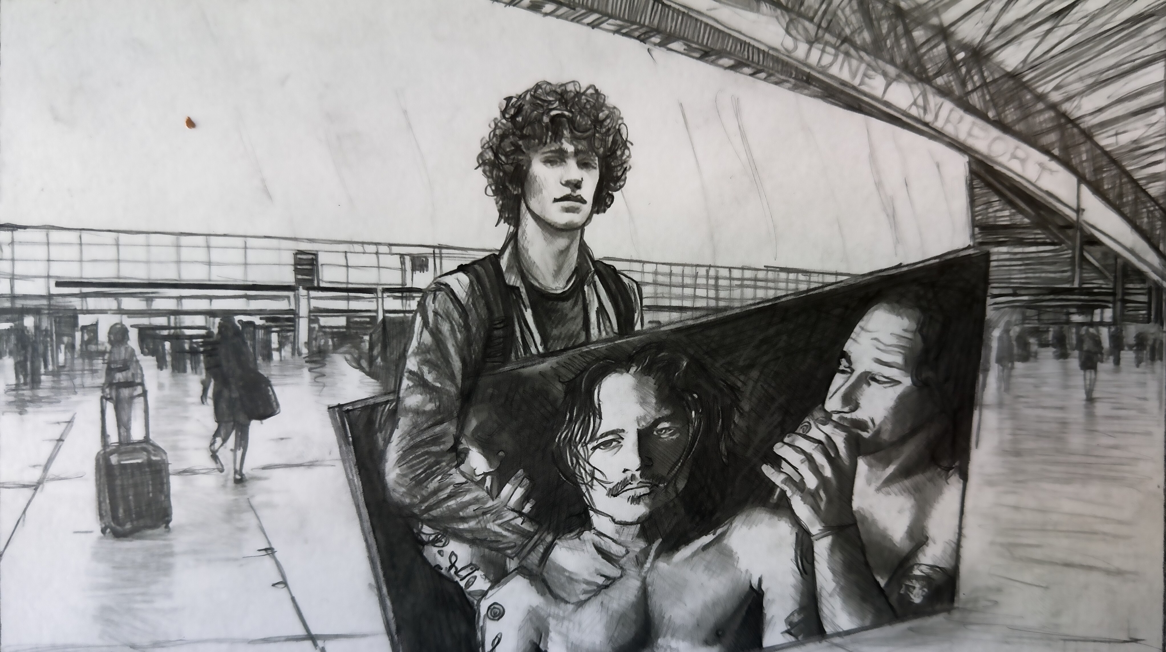 Portrait artist Vincent Fantauzzo lost a friend when Heath Ledger died ...