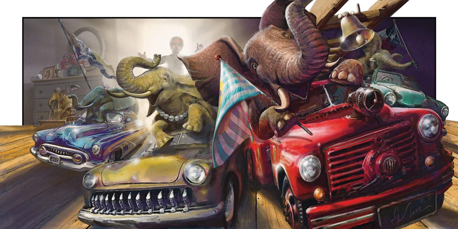 Graeme Base and his Little Elephants - ABC Radio National