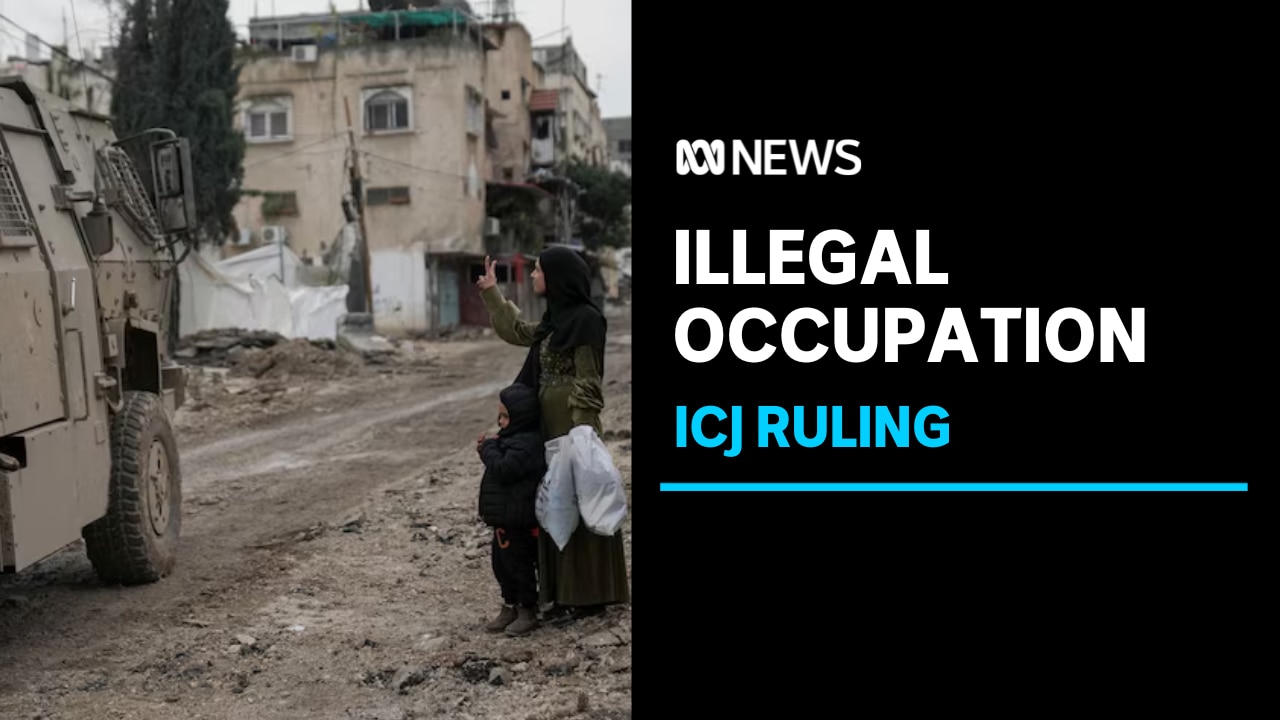 ICJ rules Israel unlawfully occupying Palestinian territories - ABC News