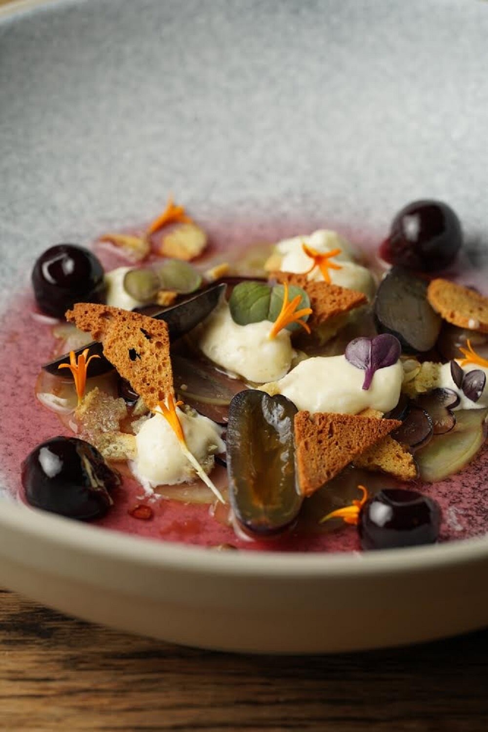 Deconstructed Devonshire Tea with Grape - ABC Everyday