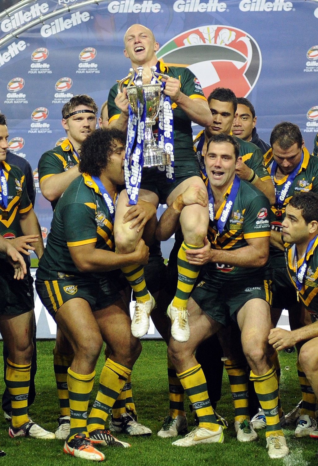 Lockyer signs off with Four Nations win - ABC News