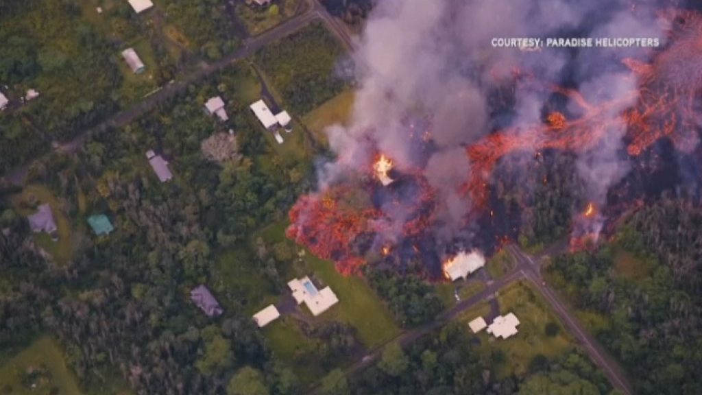 Lava flows destroy homes on Hawaii's Big Island - ABC News