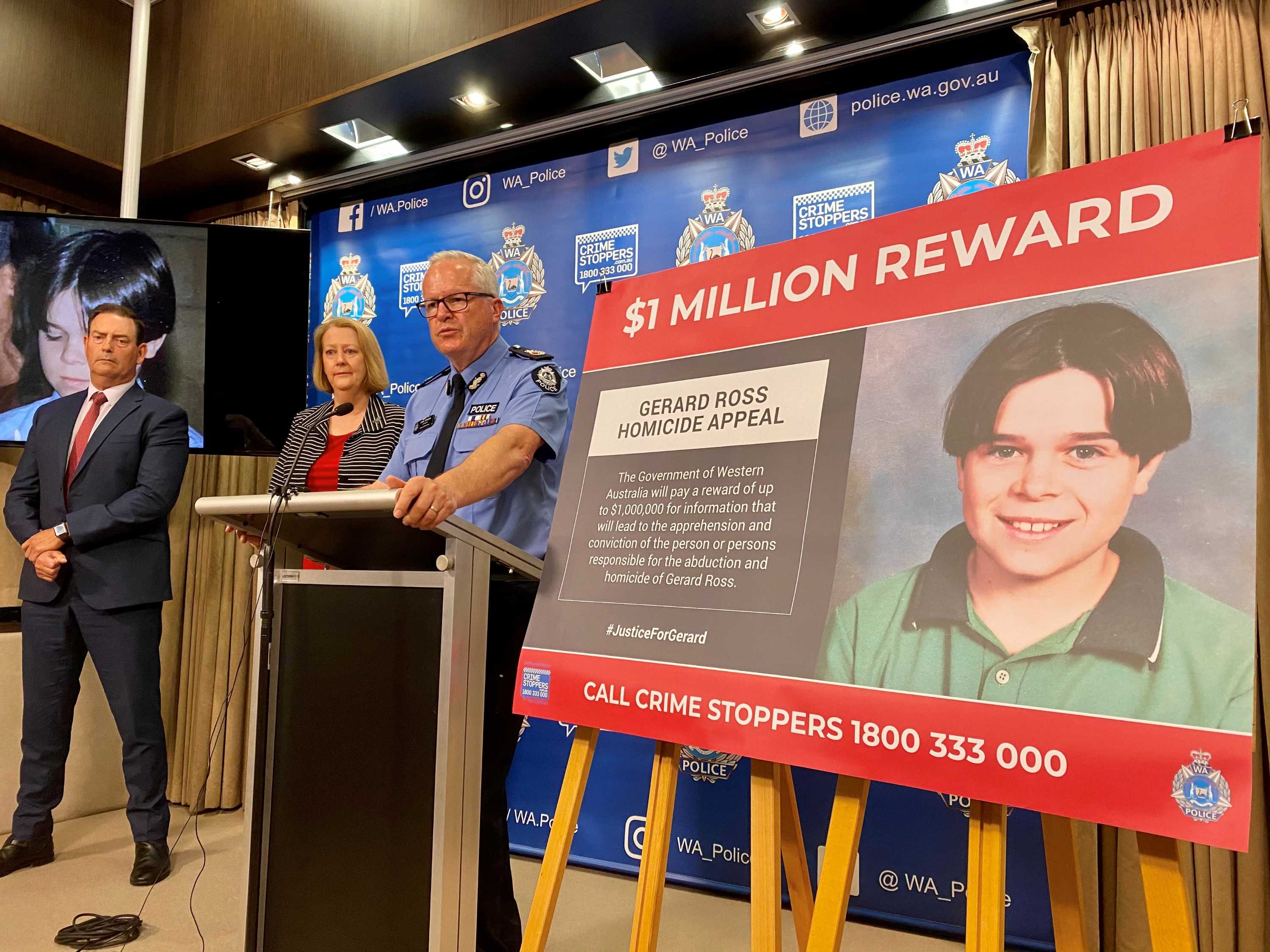 Gerard Ross murder mystery reward offer raised to $1 million as family ...