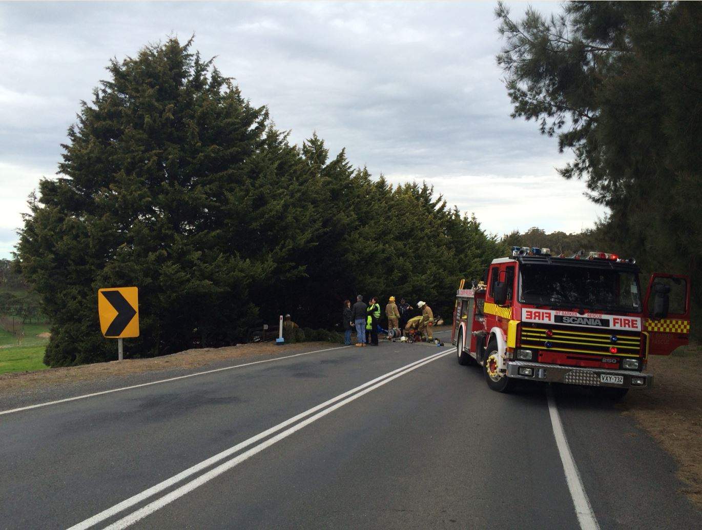 Driver killed after car leaves embankment, catches fire in Adelaide ...