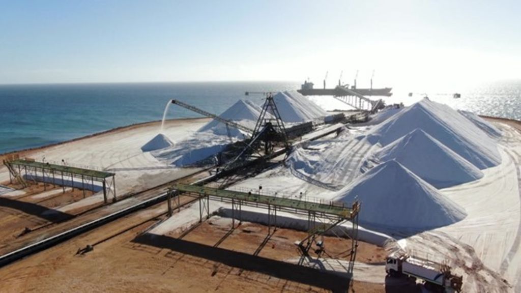 Shark Bay Salt: Mining salt in World Heritage area - ABC News