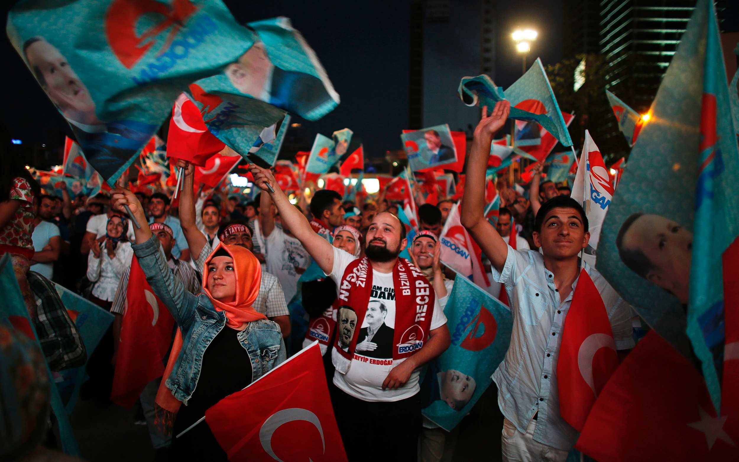 Turkish Prime Minister Recep Tayyip Erdogan wins presidential poll ...