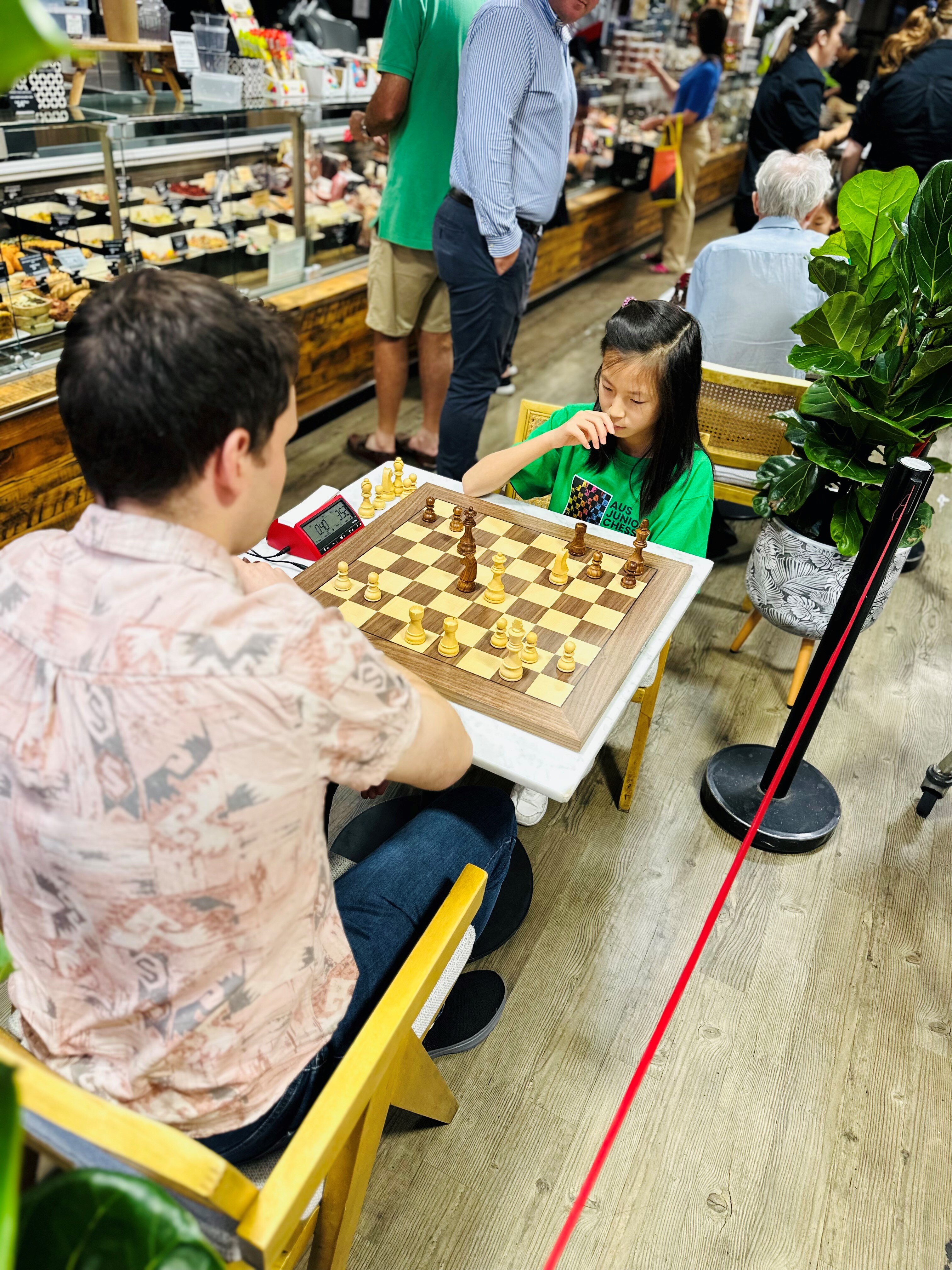 11-year-old Charlotte defeats chessmaster in Adelaide chess challenge ...