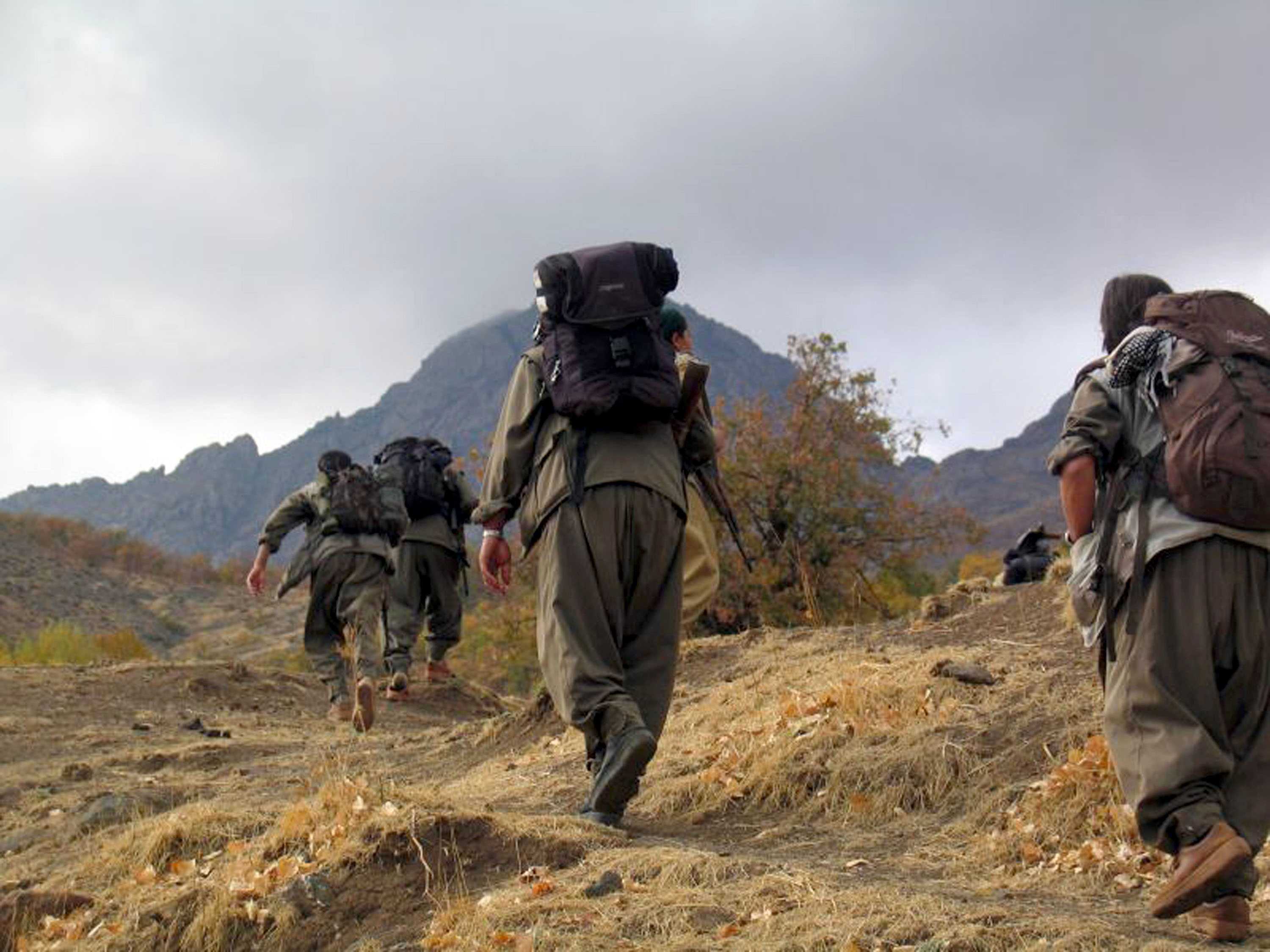 Kurdish fighters start to pull out of Turkey - ABC News