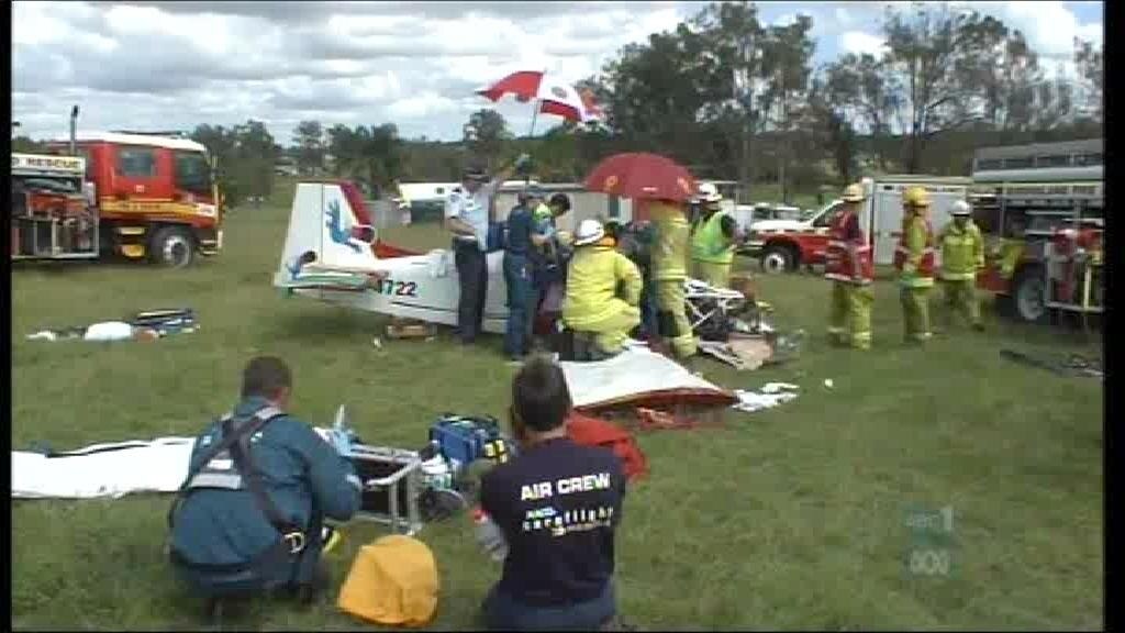 Pilot critically injured in crash - ABC News