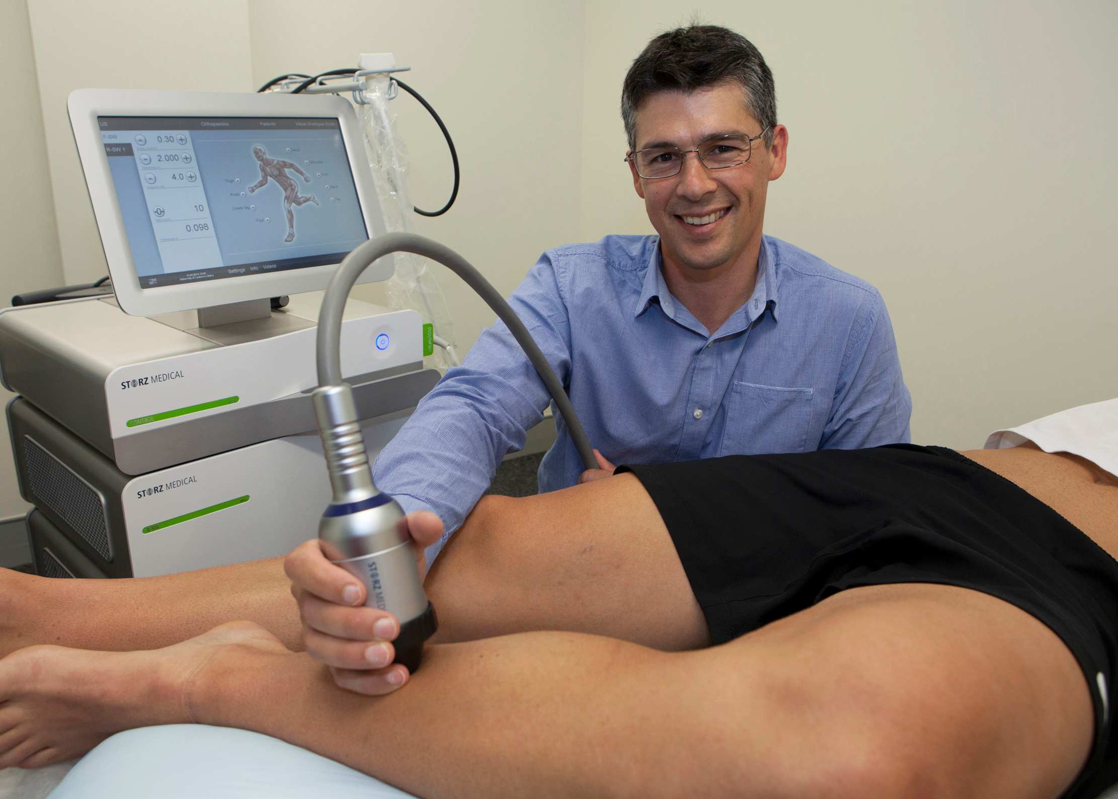 ACT researchers test whether soundwave irritation can cure shin splints ...