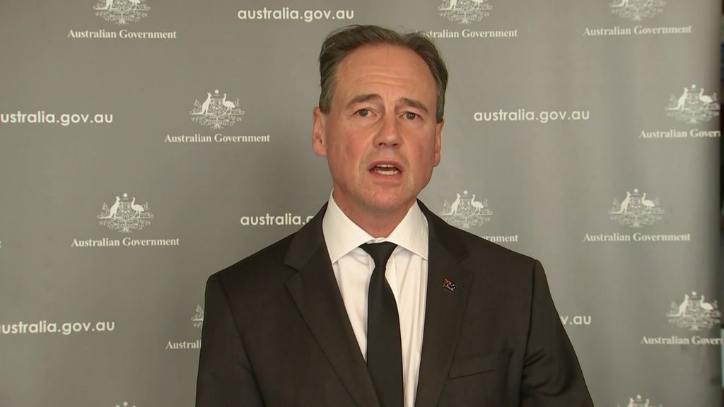Health Minister Greg Hunt encourages people under 50 to seek ...