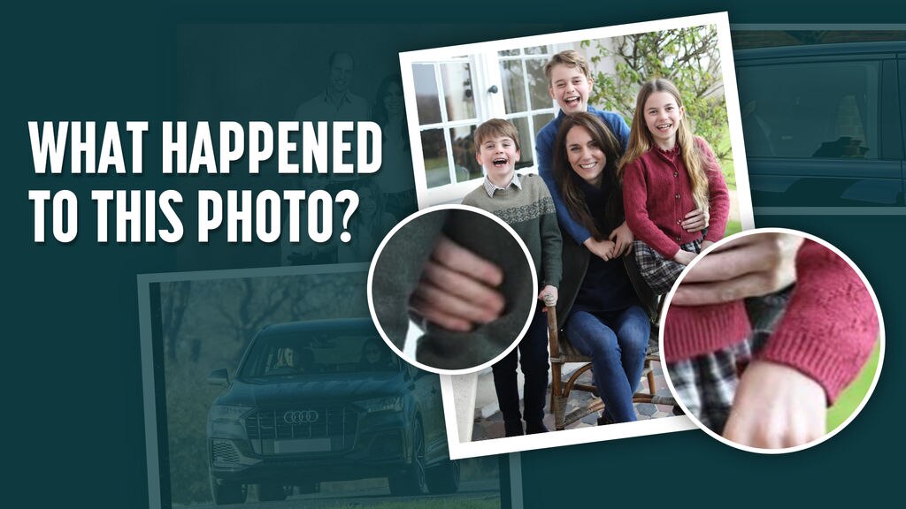 A photoshopped image of Kate Middleton and family sparks controversy ...