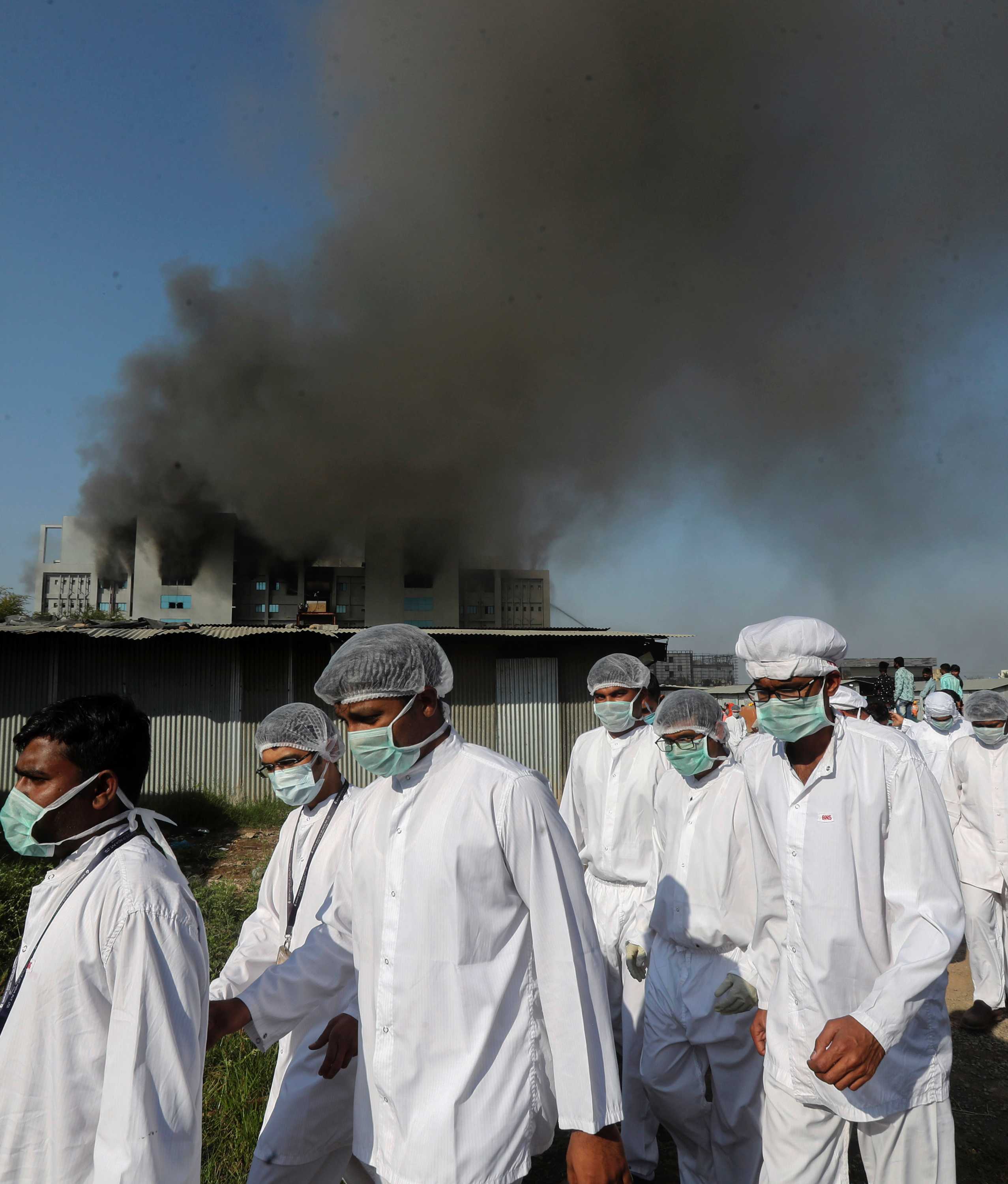 Fire at COVID-19 vaccine production centre in India kills at least five ...