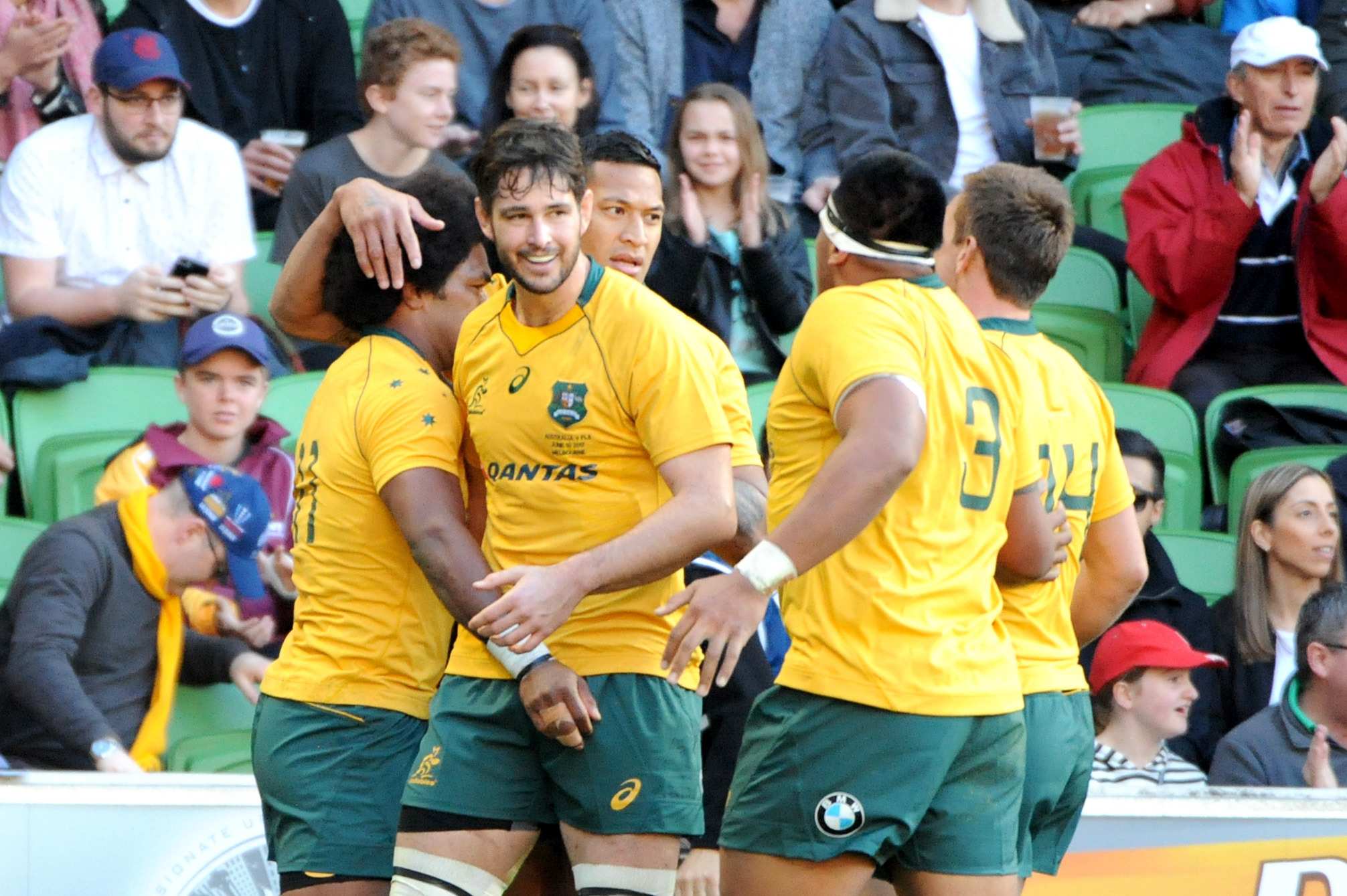 Wallabies' backline flair proves too much for Fiji to handle in ...