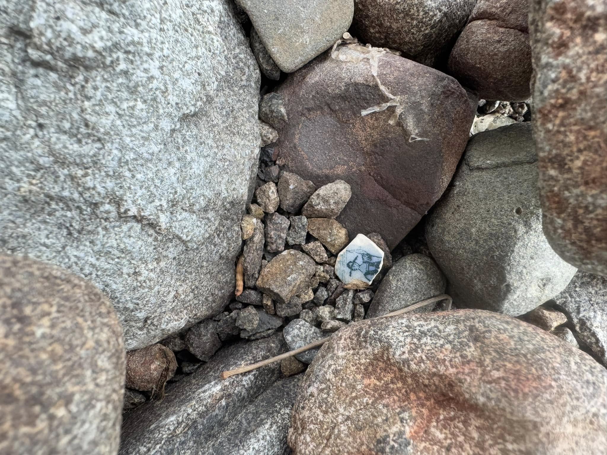 'Little face' ceramic fragment found on Bruny Island sparks online ...