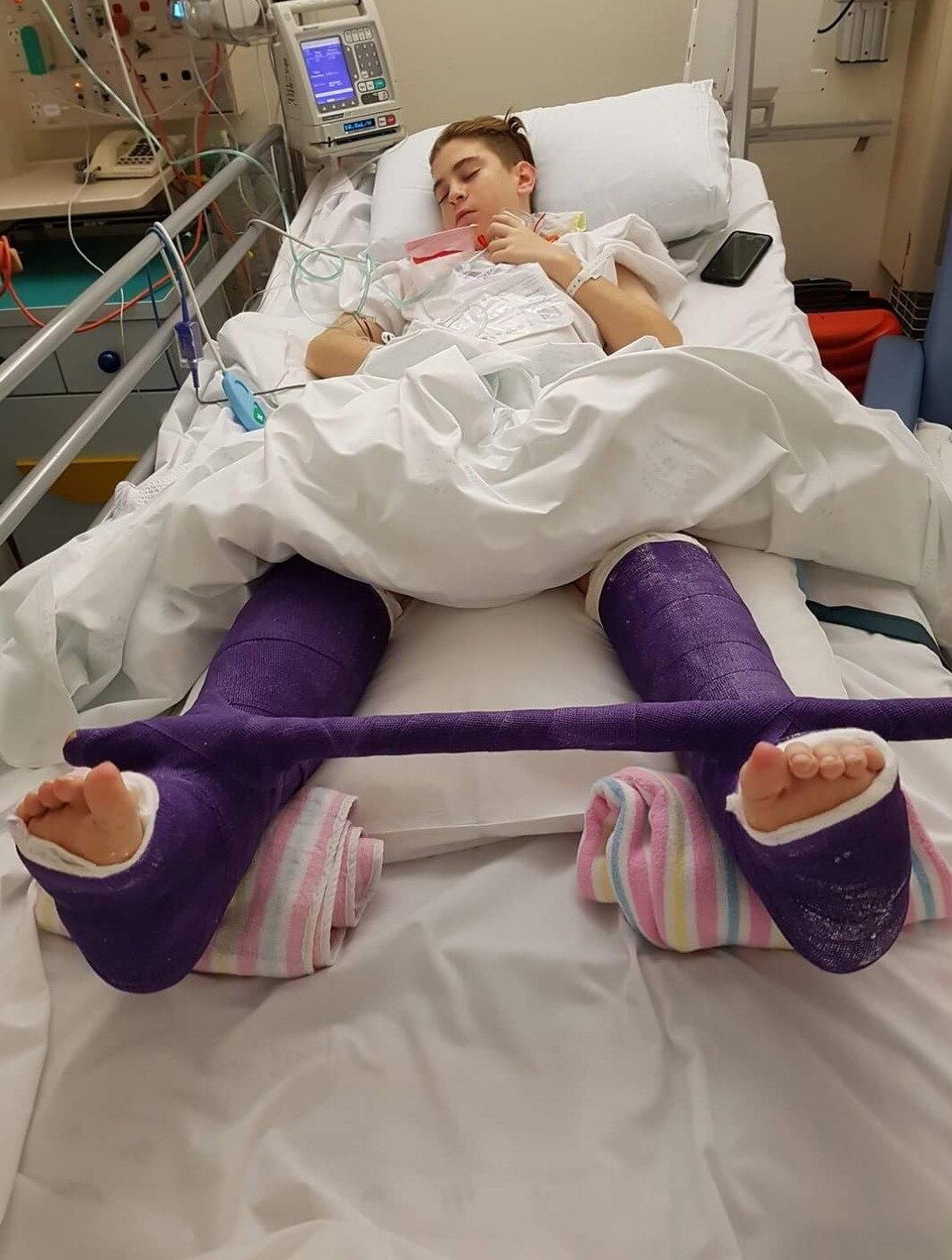 When growing pains couldn't explain Nick's agony, his mum was tested ...