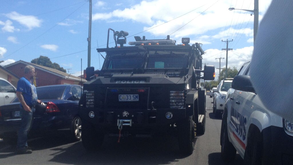 Bearcat backs police over armed man fears - ABC News