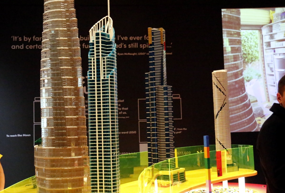 Towers of Tomorrow Lego skyscrapers go on show at National Museum of ...