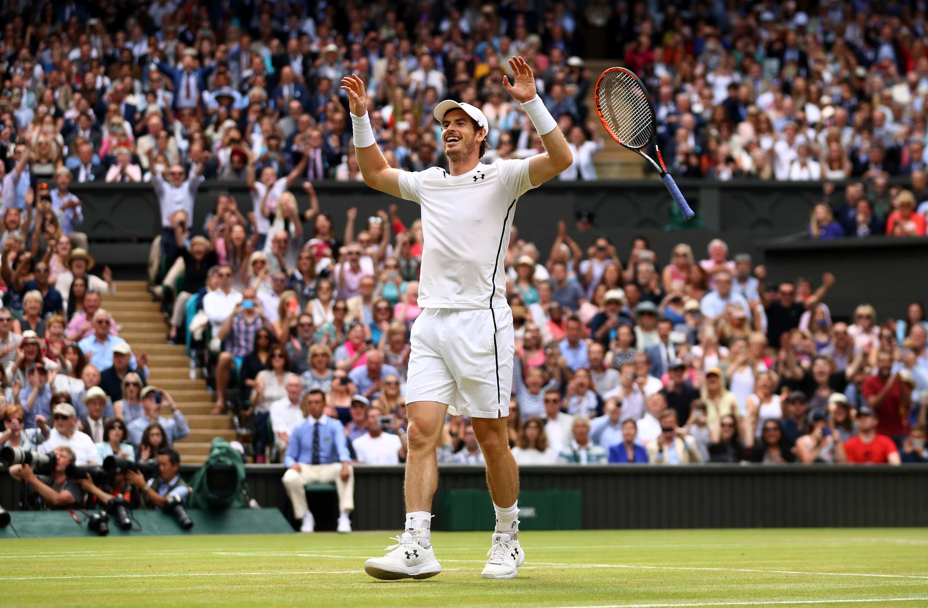 Wimbledon: Andy Murray roars to second All England Club title with ...