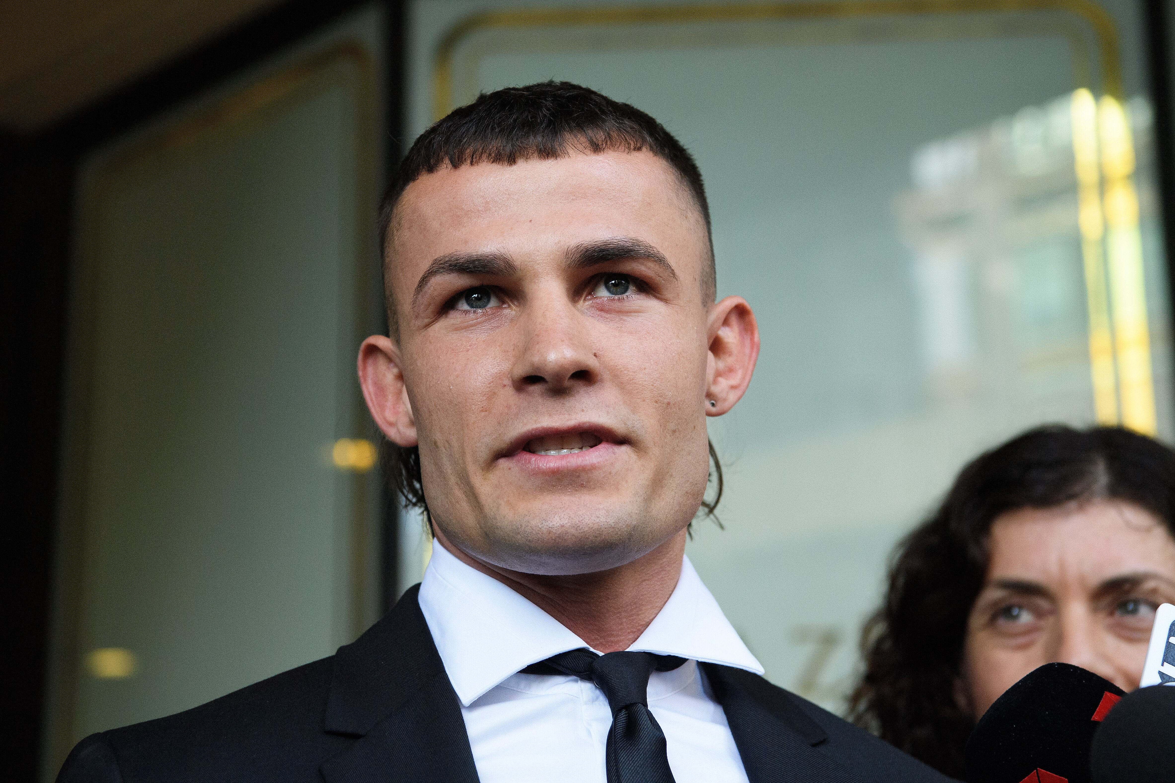 Ashley Ruscoe to plead not guilty over Harry Garside domestic violence ...