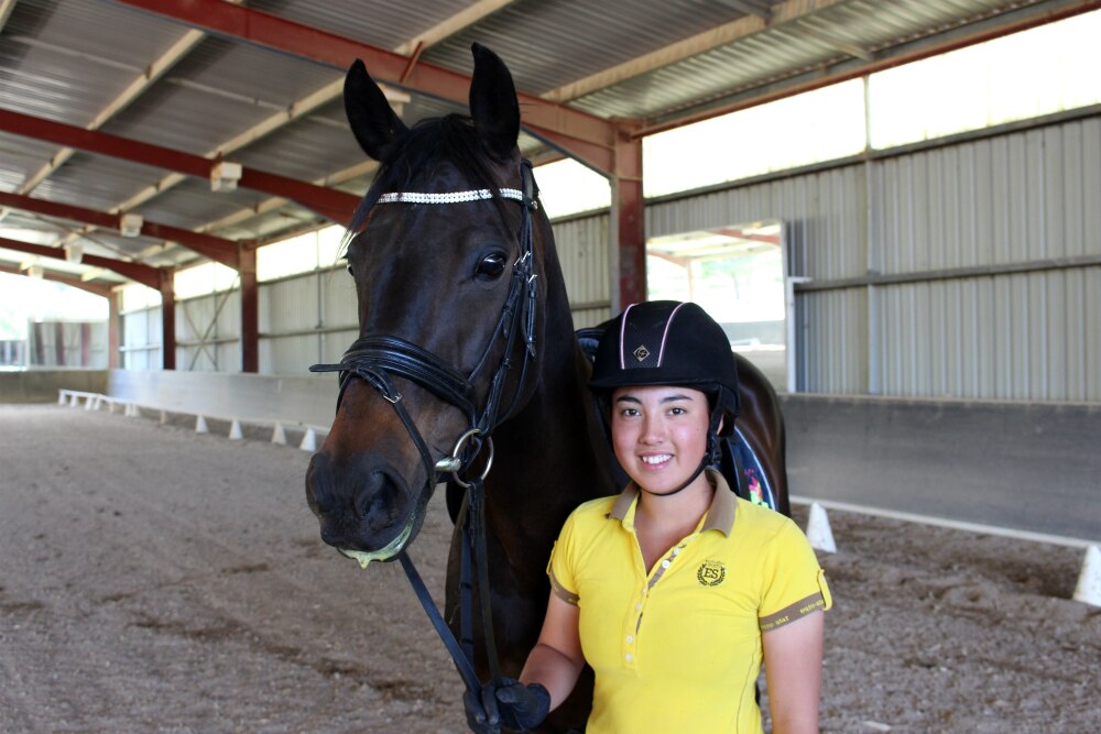 I moved away from home to pursue my dream of horse dressage in the ...