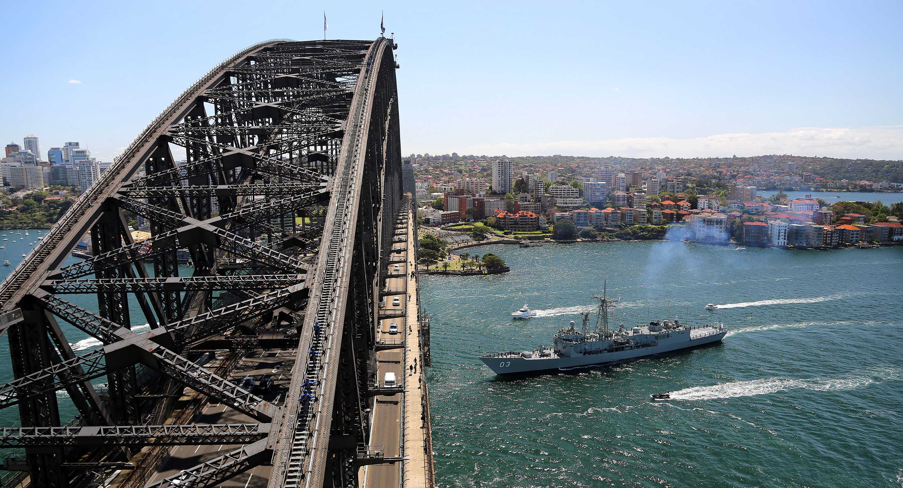 In pictures: Ships assemble for International Fleet Review - ABC News