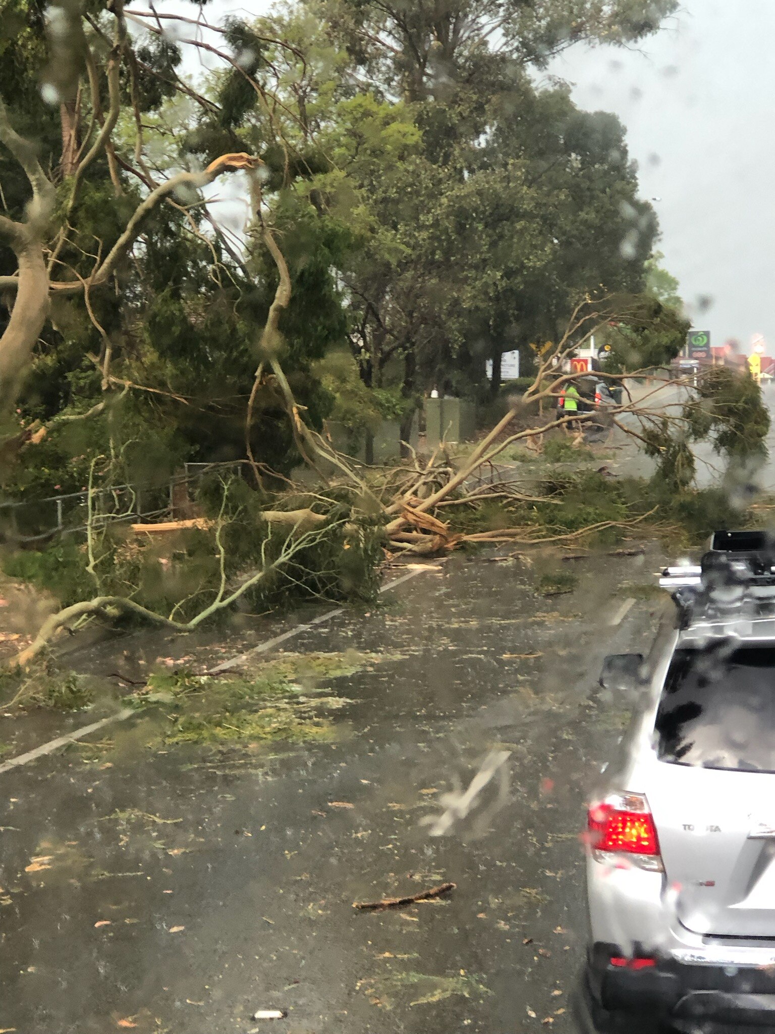 Flash flooding, power outages as severe thunderstorm and bushfires lash ...