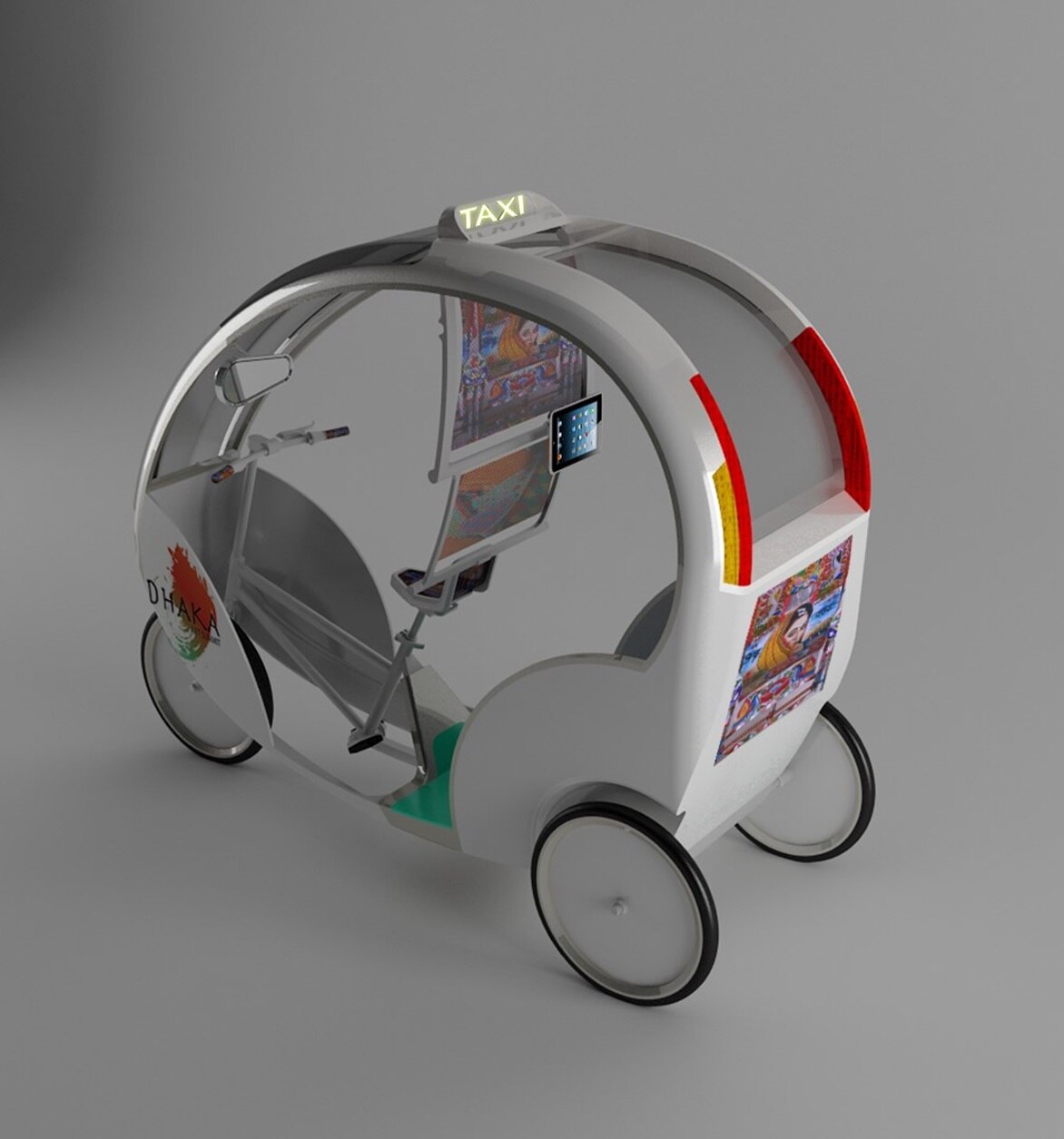 Rickshaws go high-tech with 'sexy' redesign, smartphone booking and ...