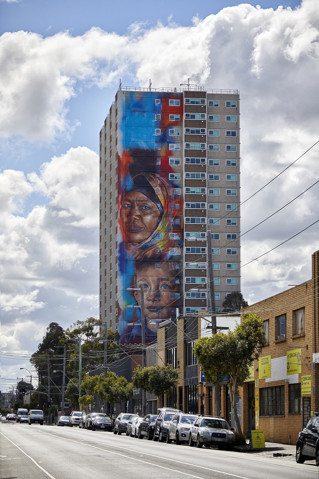 Face painting social housing - ABC listen