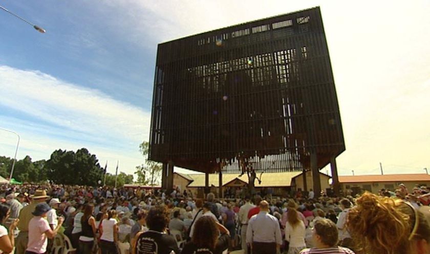 Tree of Knowledge monument unveiled - ABC News