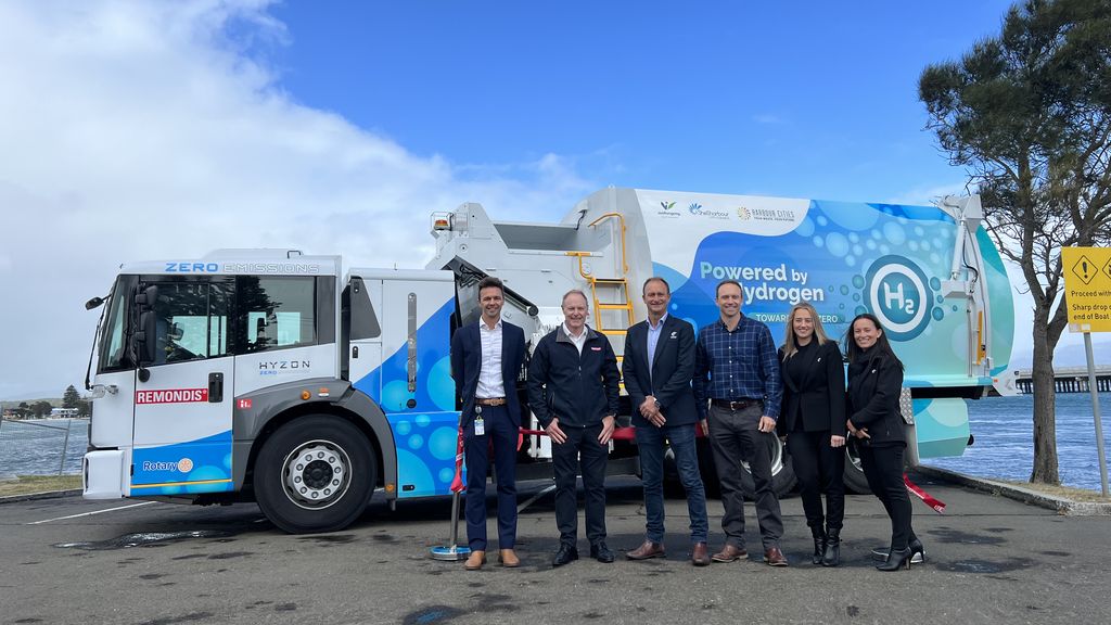 Australia's first hydrogen garbage truck - ABC News