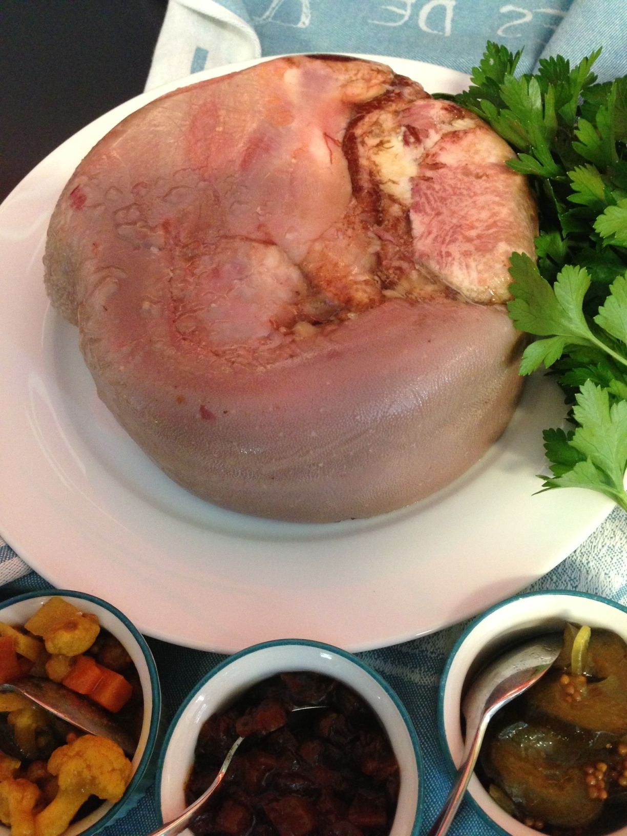 Pressed Ox tongue with Cucumber Pickles - ABC News