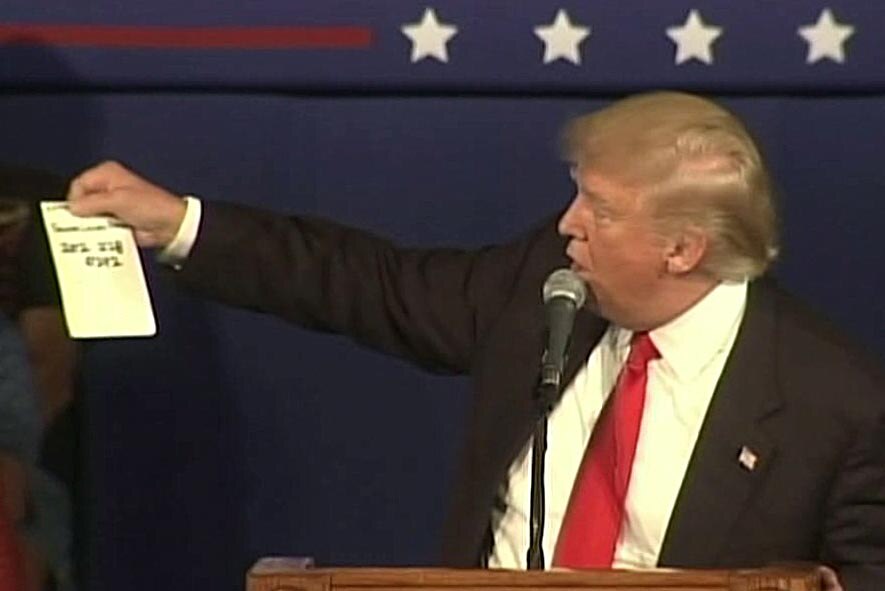 Donald Trump gives out Republican rival's phone number during press ...