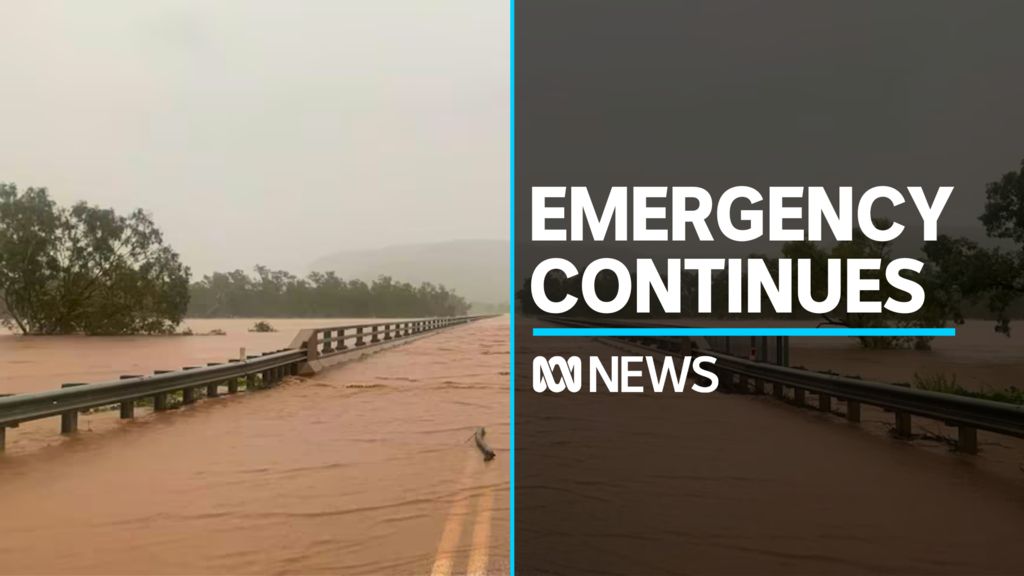 Emergency warnings remain in parts of NT as floodwaters rise - ABC News