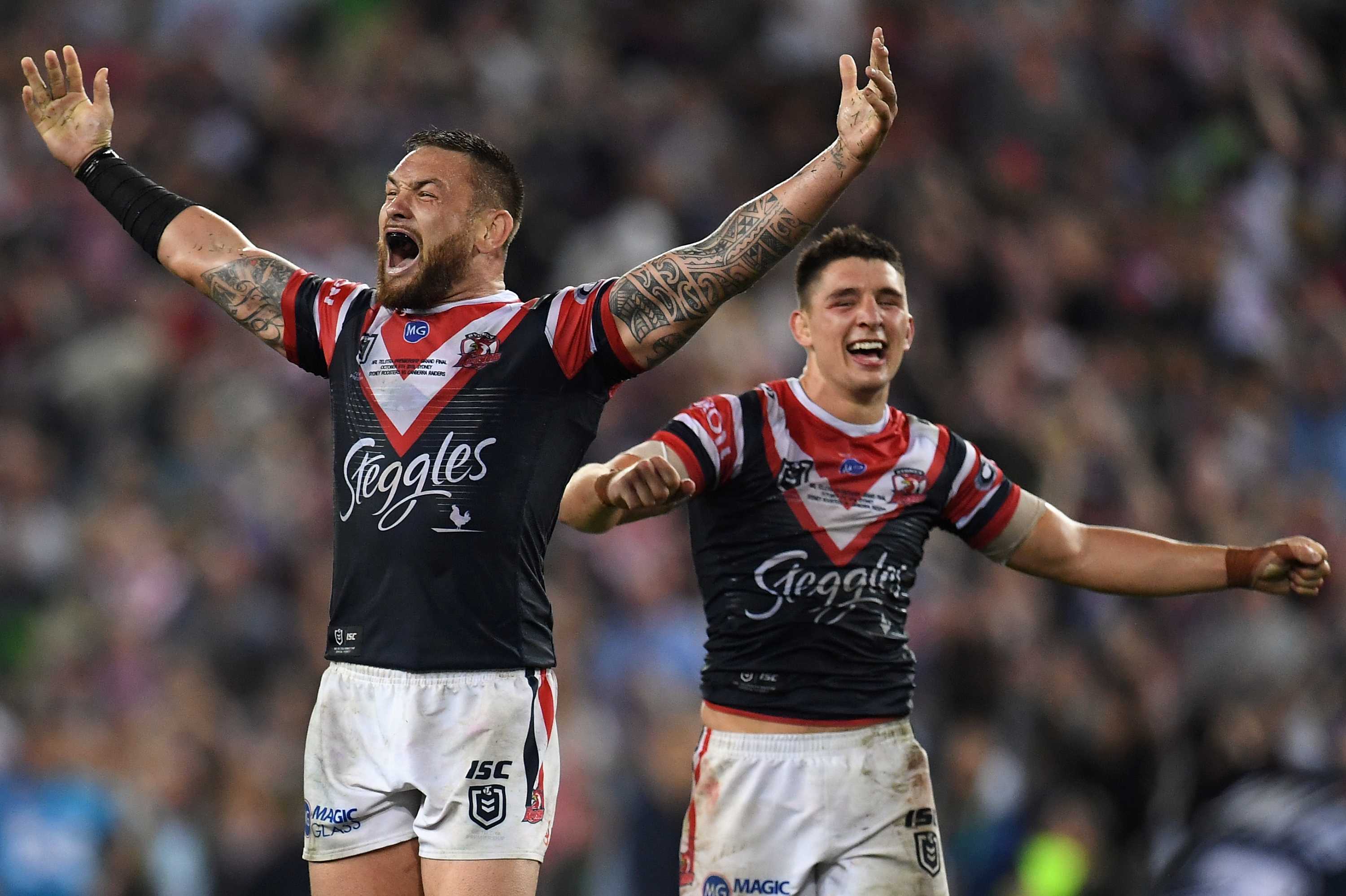 As the Roosters face the Panthers in tonight's NRL clash, they're ...