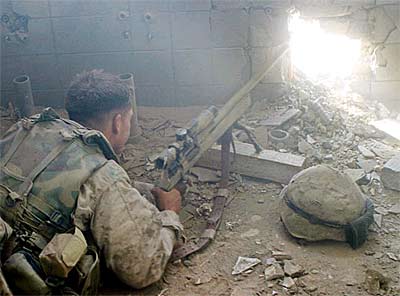 US hunts Fallujah rebels, blocks aid - ABC News