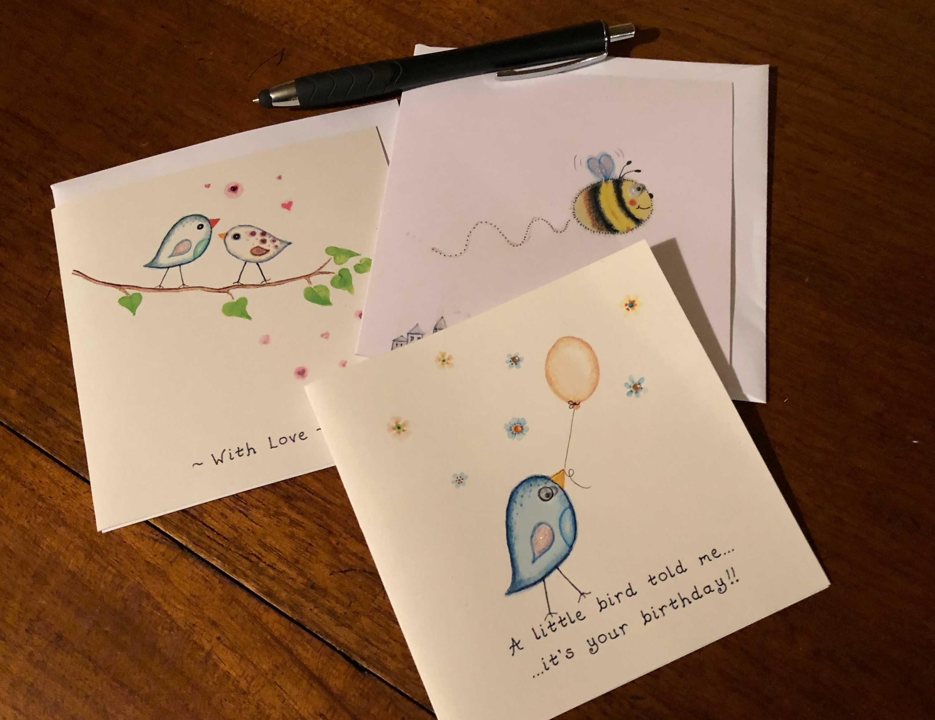 Handmade greeting cards bring a special joy in the digital, paper-free ...