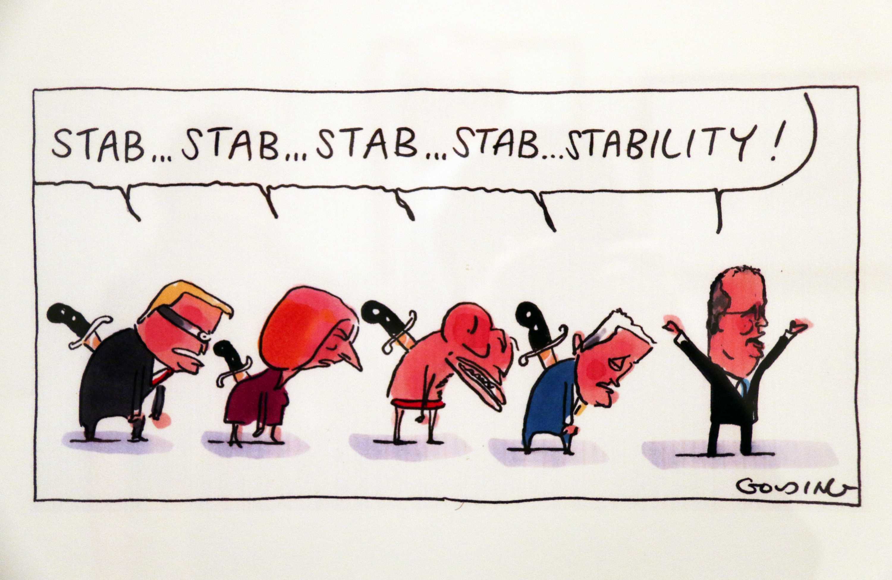 Political cartoons: Behind the Lines exhibition examines the 'curiouser ...