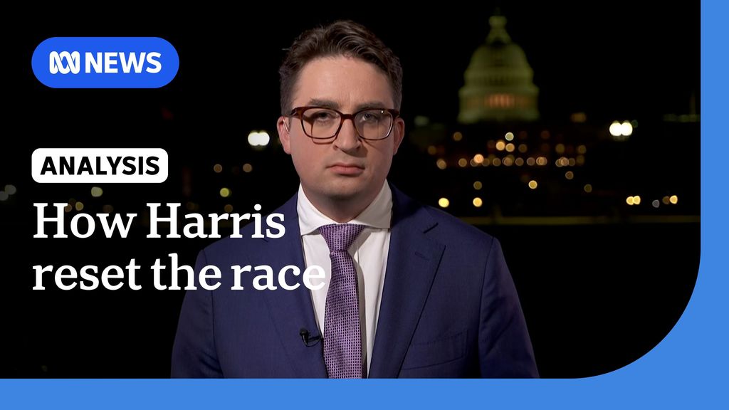 Casey Briggs on Kamala Harris resetting the US presidential race - ABC News