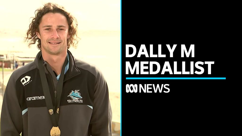 Shark's star Nicho Hynes claims prestigious Dally M medal - ABC News