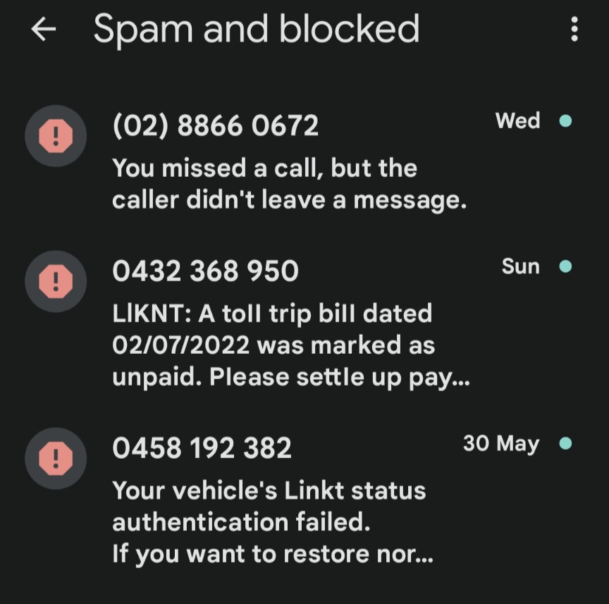 Drivers warned about toll road text scam as Aussies lose record amount ...