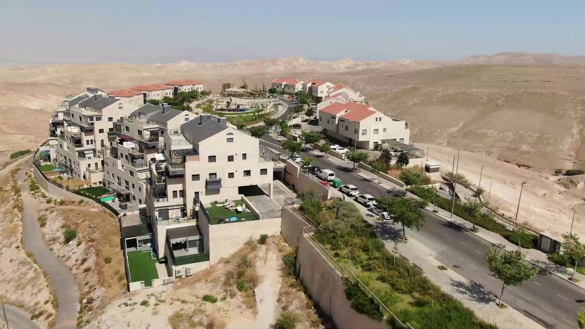 Maale Adumim drone vision - ABC News