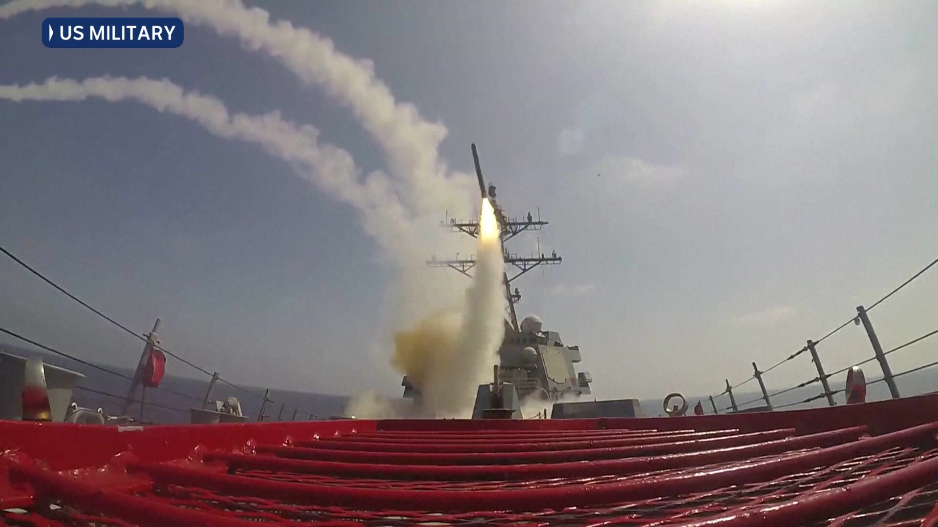 US navy launches fighters and missiles in Operation Epic Fury - ABC News