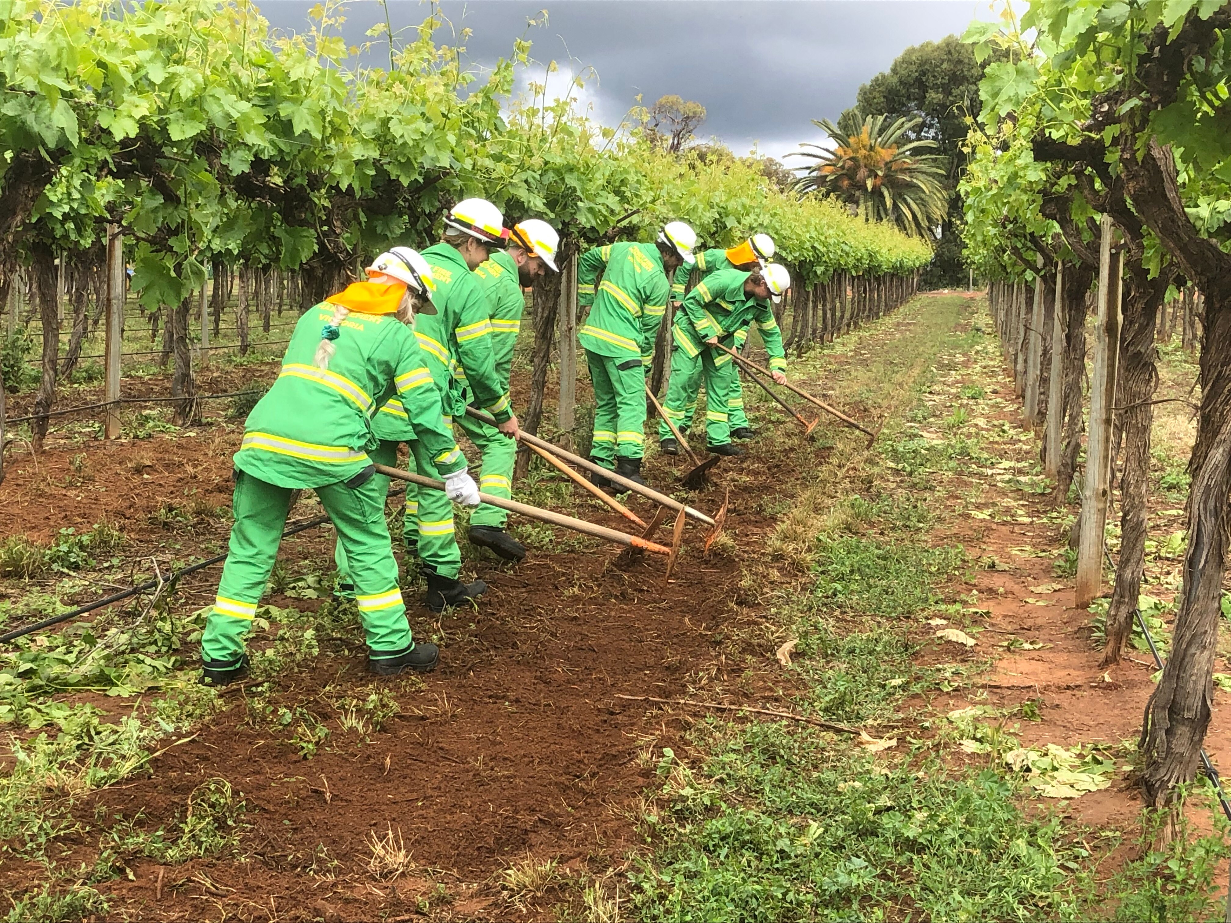 While parts of Victoria flood, seasonal firefighters train for ...